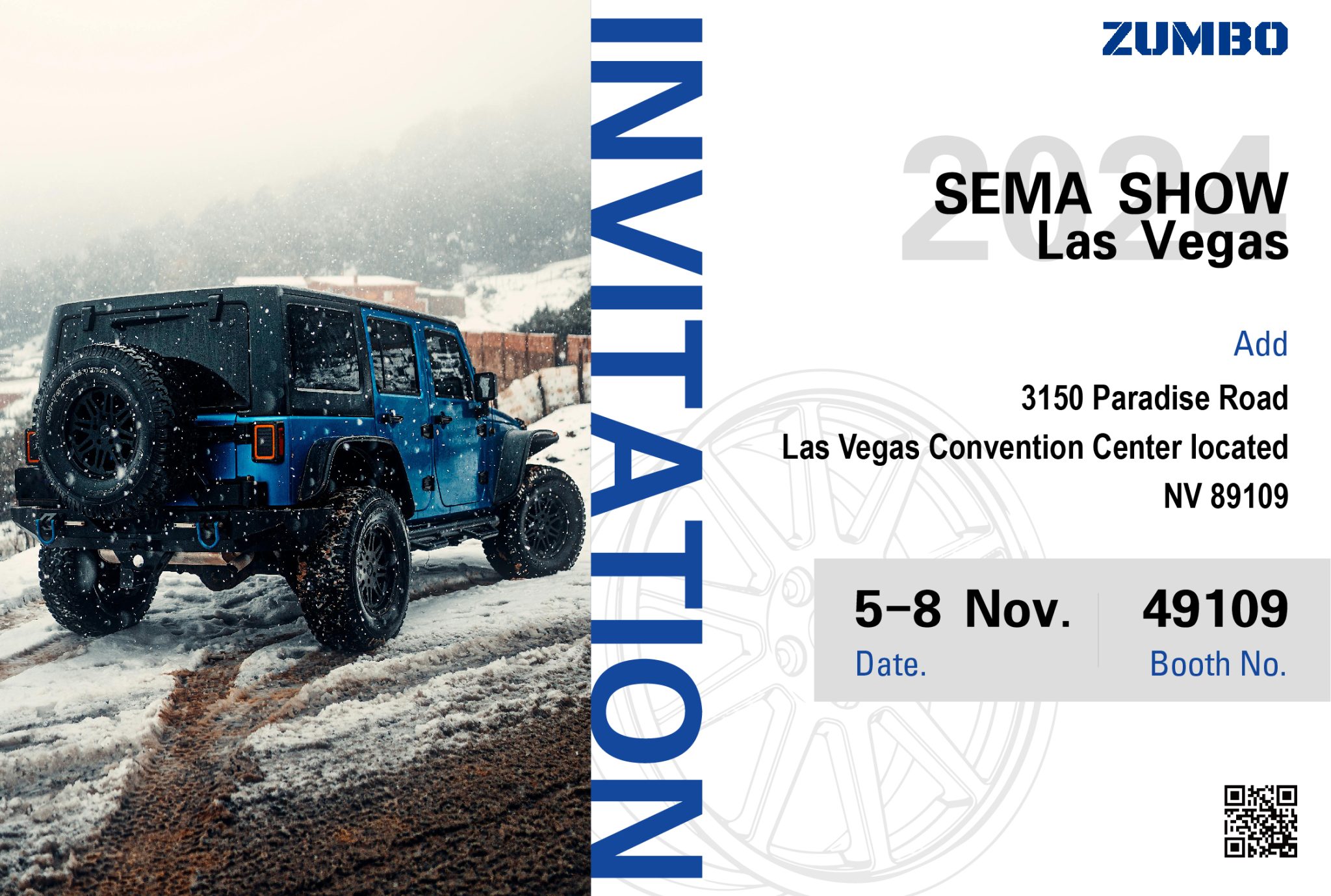 2024 SEMA SHOW – Ningbo Motor Industrial Co.,ltd.